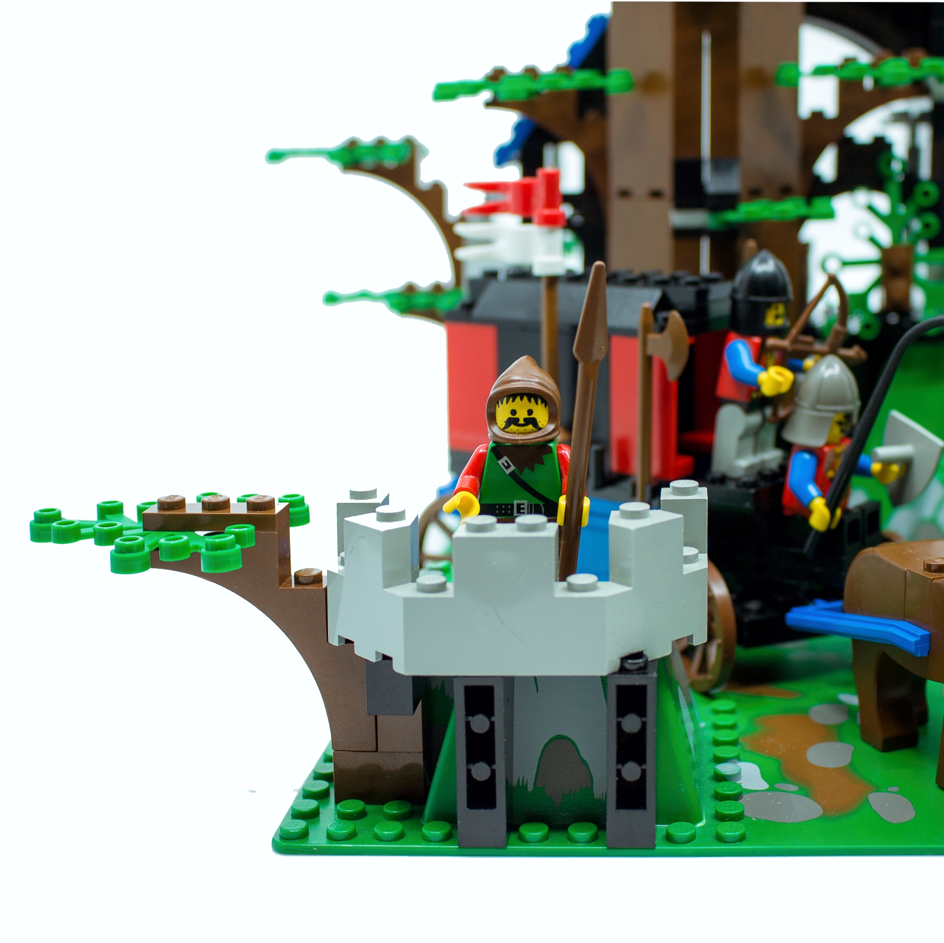 Lego Castle - Dark Forest Fortress - Dunkle Waldfestung (6079) - Brick ...