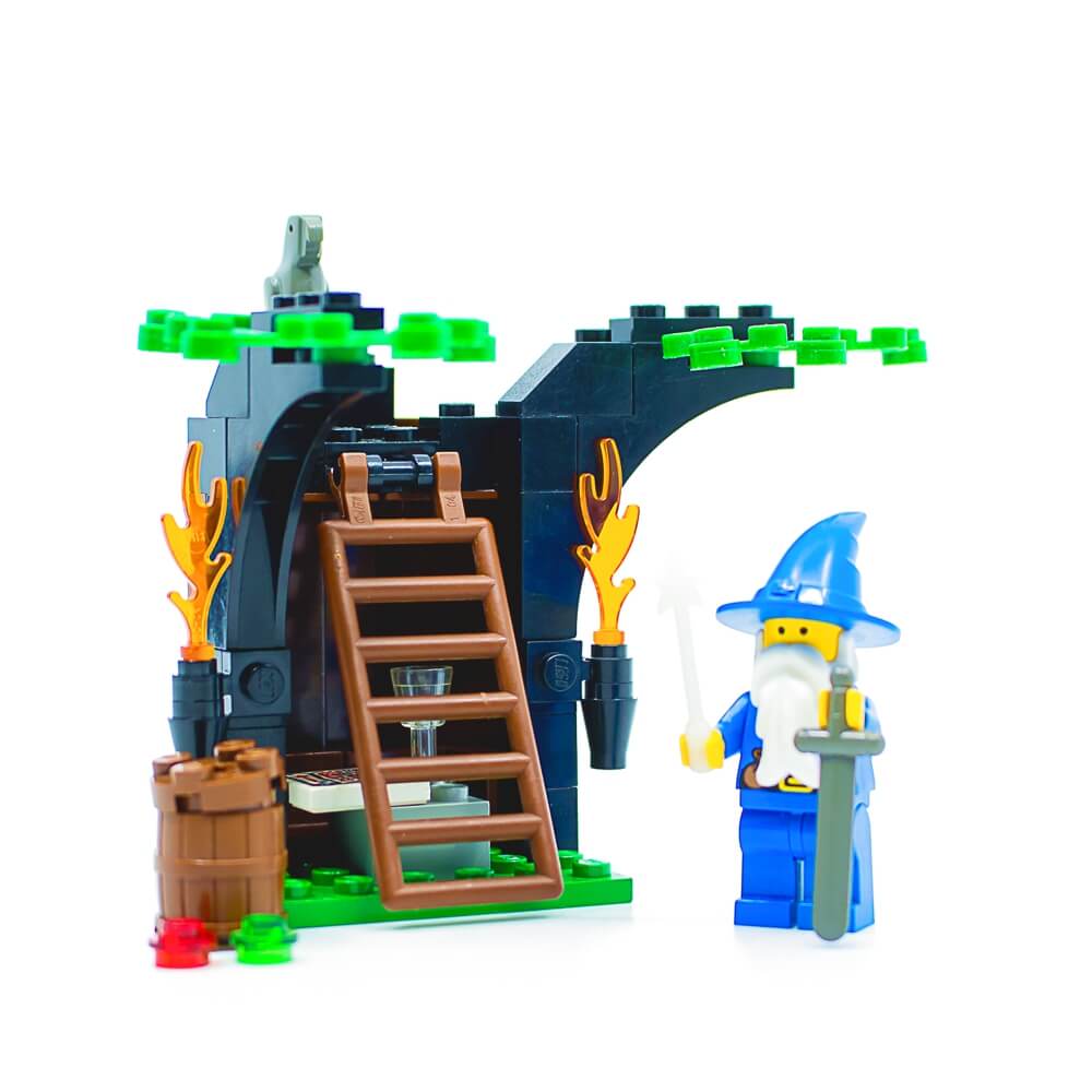 Lego Castle - Magic Shop - Cerlin, der Zauberer (6020) - Brick-Recycling