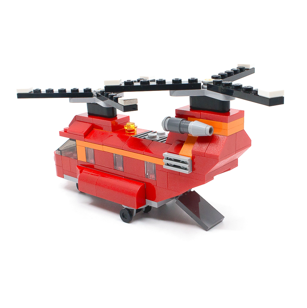 Lego Creator - Red Rotors - roter Helikopter (31003) - Brick-Recycling