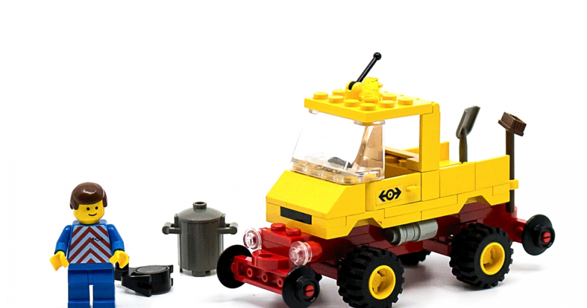 Lego Trains - Road and Rail Maintenance - Kombi Fahrzeug (4546) - Brick ...