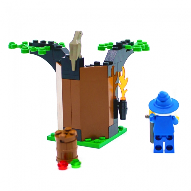 Lego Castle - Magic Shop - Cerlin, der Zauberer (6020) - Brick-Recycling