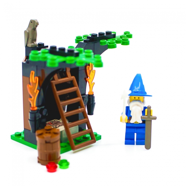 Lego Castle - Magic Shop - Cerlin, der Zauberer (6020) - Brick-Recycling