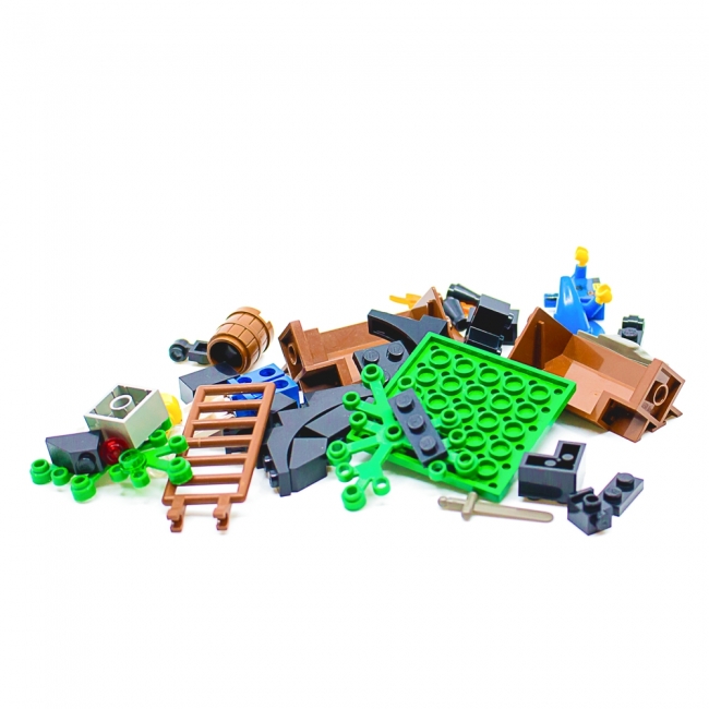 Lego Castle - Magic Shop - Cerlin, der Zauberer (6020) - Brick-Recycling