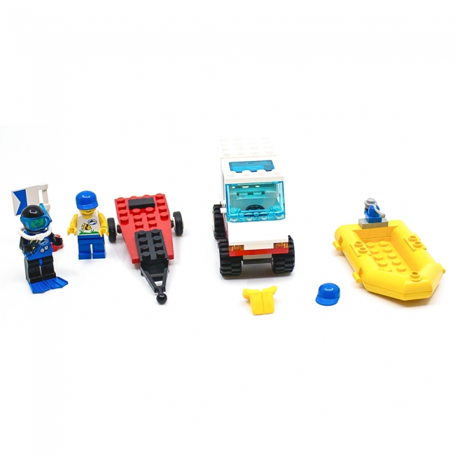 Lego City - Scuba Squad - Bootsgespann (6556) - Brick-Recycling