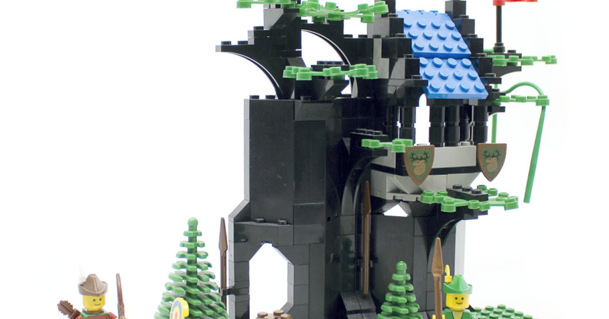 Lego Castle - Forestmens Hideout - Baumhöhle (6054) - Brick-Recycling