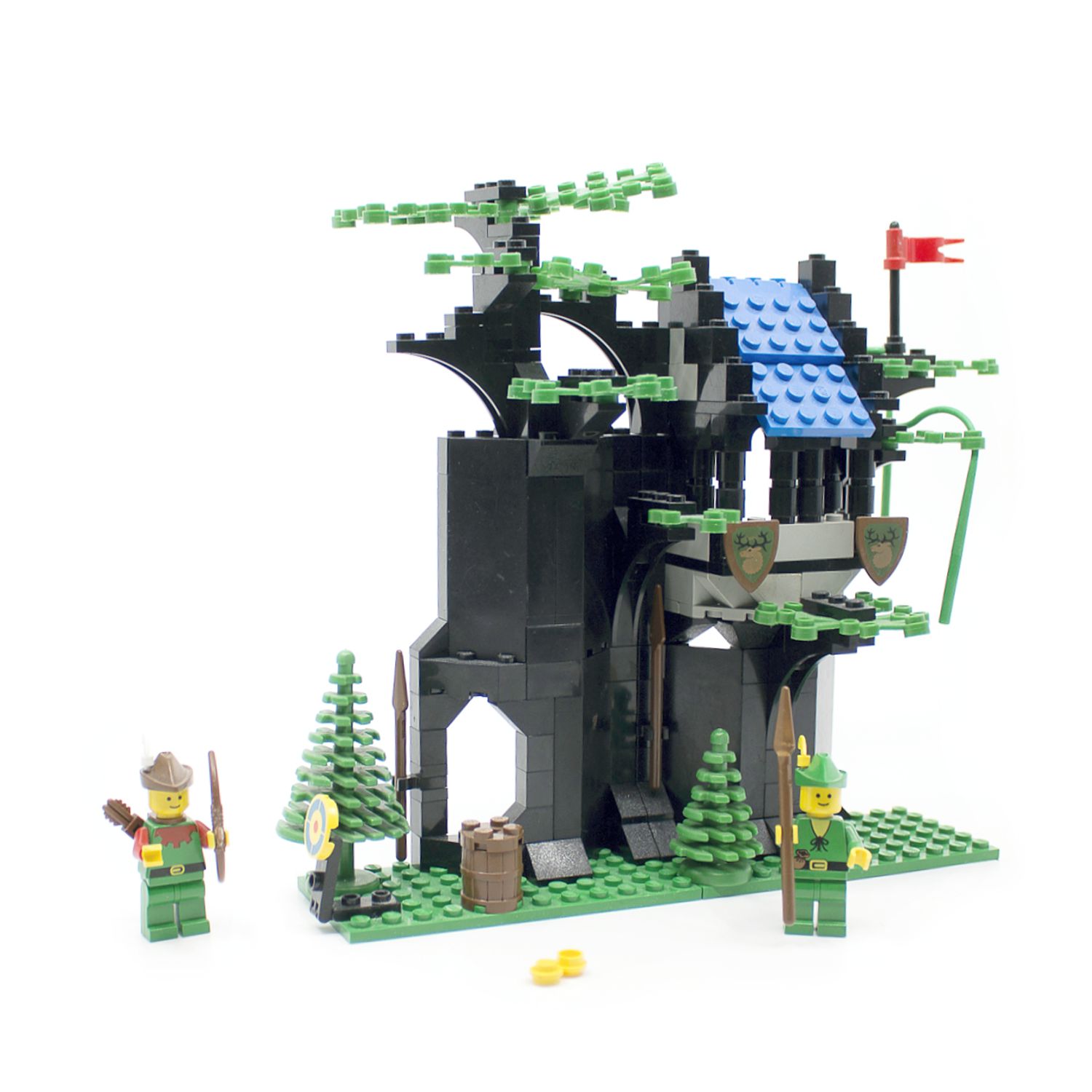 Lego Castle - Forestmens Hideout - Baumhöhle (6054) - Brick-Recycling