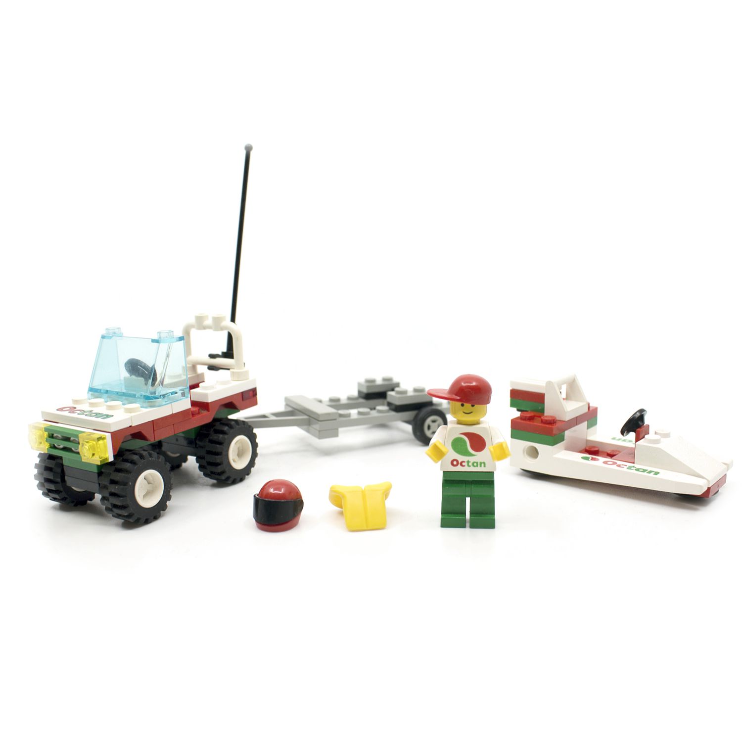 Lego City - Wave Rebel - Off-Roader mit Sportboot (6663) - Brick-Recycling