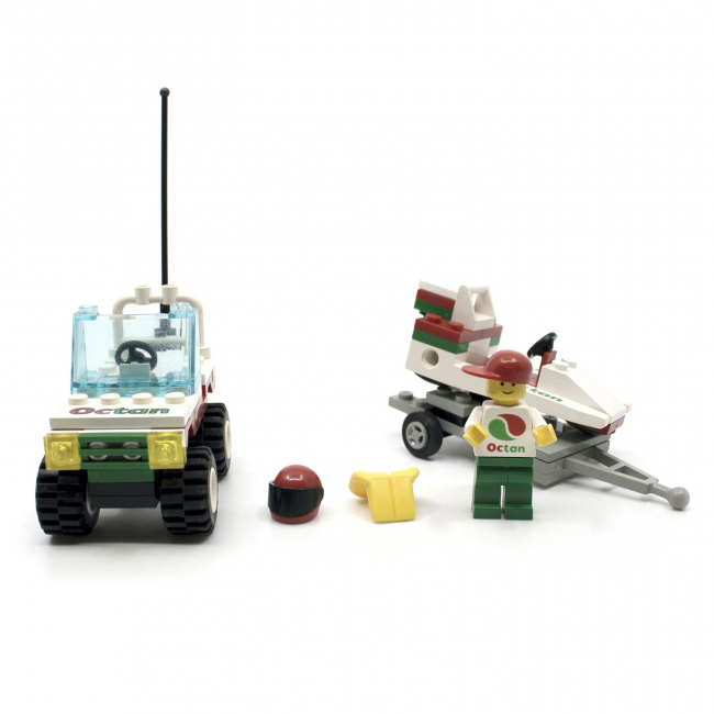 Lego City - Wave Rebel - Off-Roader mit Sportboot (6663) - Brick-Recycling