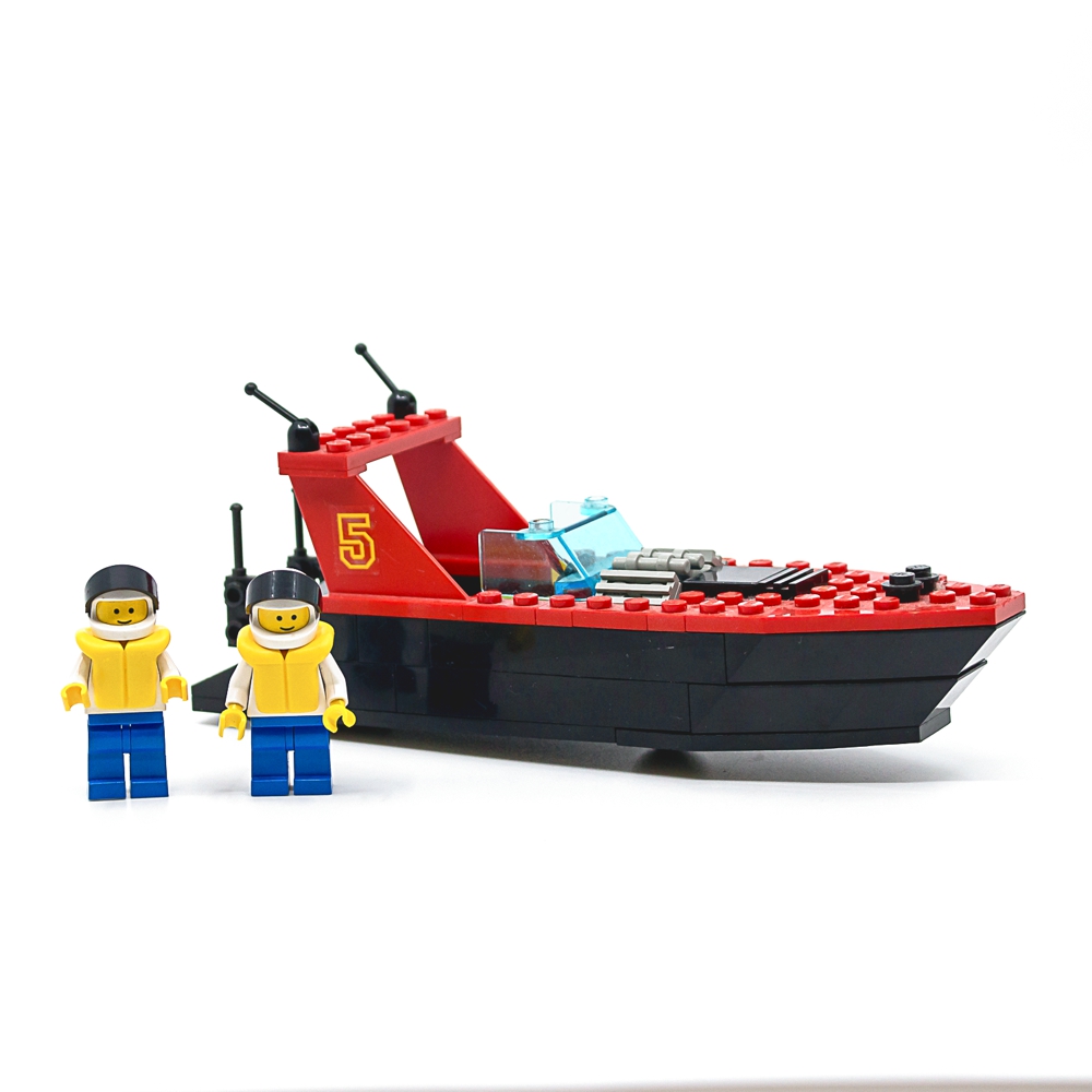 Lego City - Dark Shark - Schmuggler Speedboat (6679) - Brick-Recycling