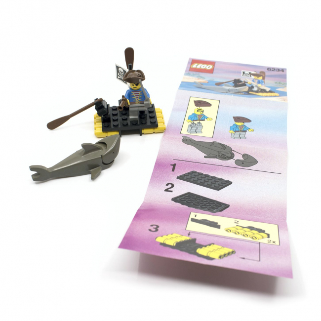 Lego Pirates - Renegades Raft - Schiffsbrüchiger (6234) - Brick-Recycling
