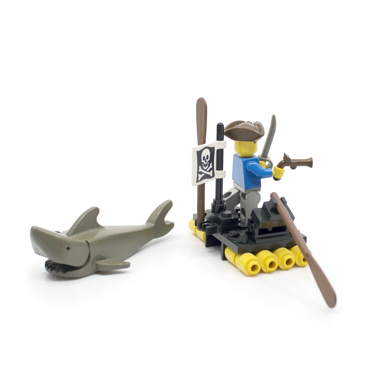 Lego Pirates - Renegades Raft - Schiffsbrüchiger (6234) - Brick-Recycling