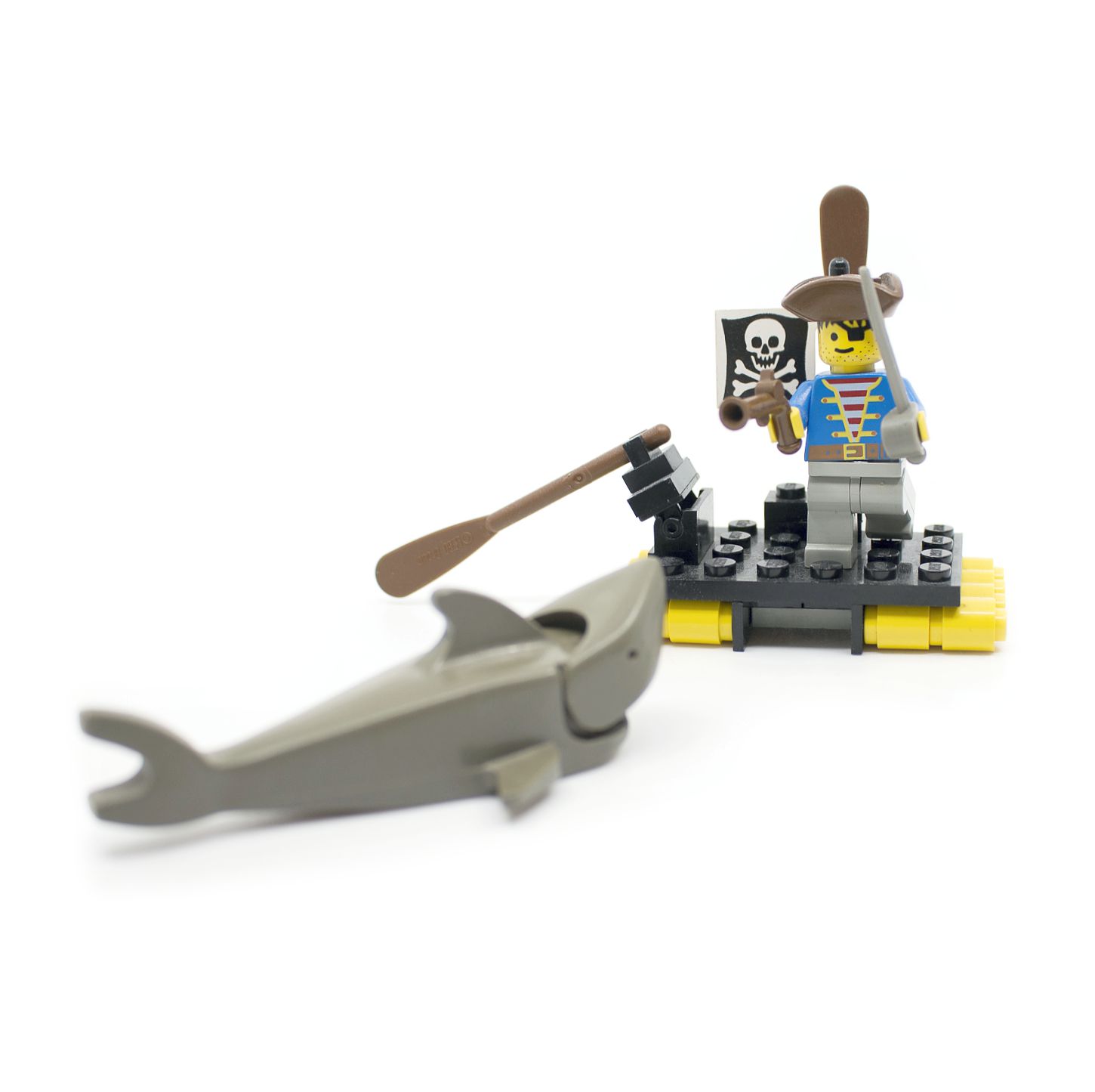 Lego Pirates - Renegades Raft - Schiffsbrüchiger (6234) - Brick-Recycling